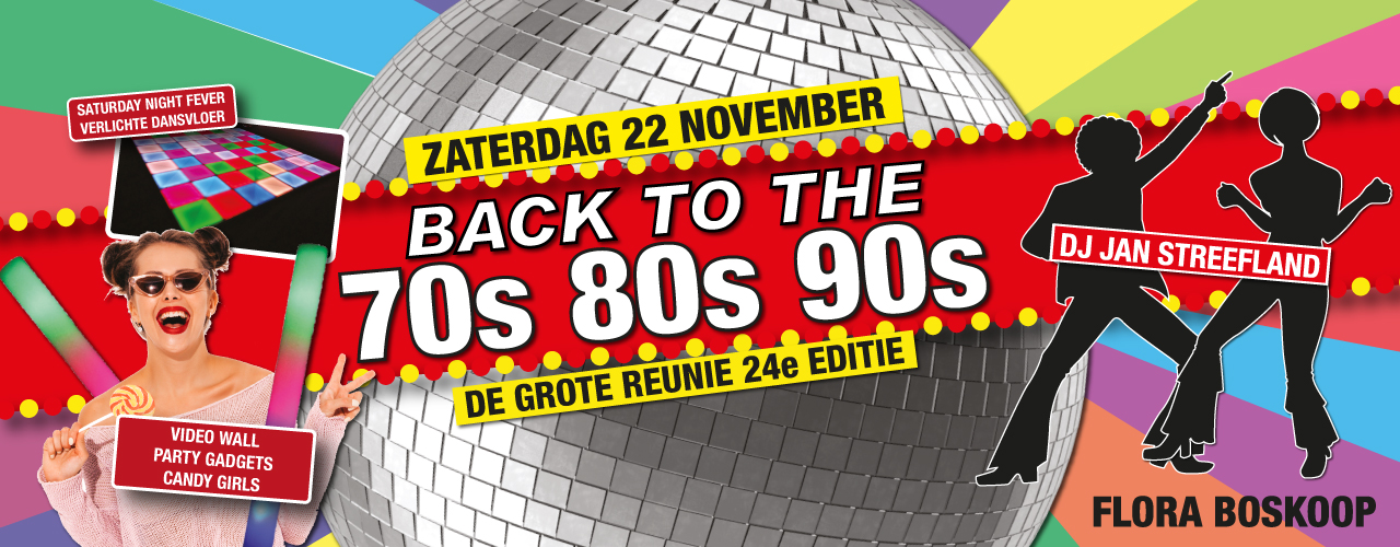 Back to the 70s80s90s - Flora Boskoop - 16 november 2024